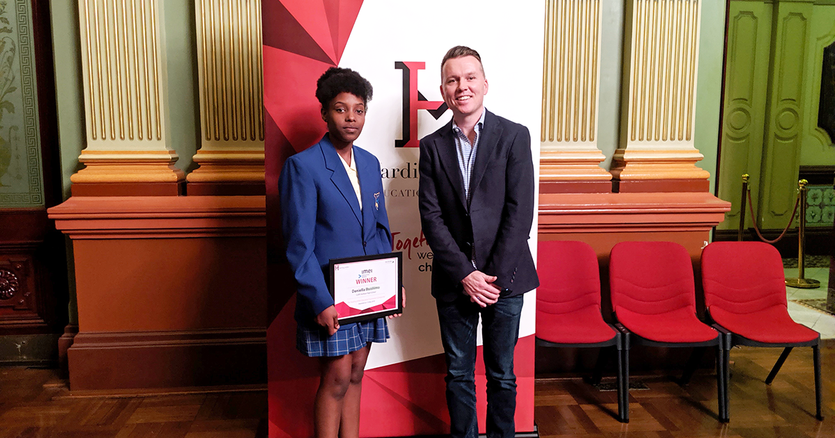 Harding Miller Education Foundation scholarship recipient